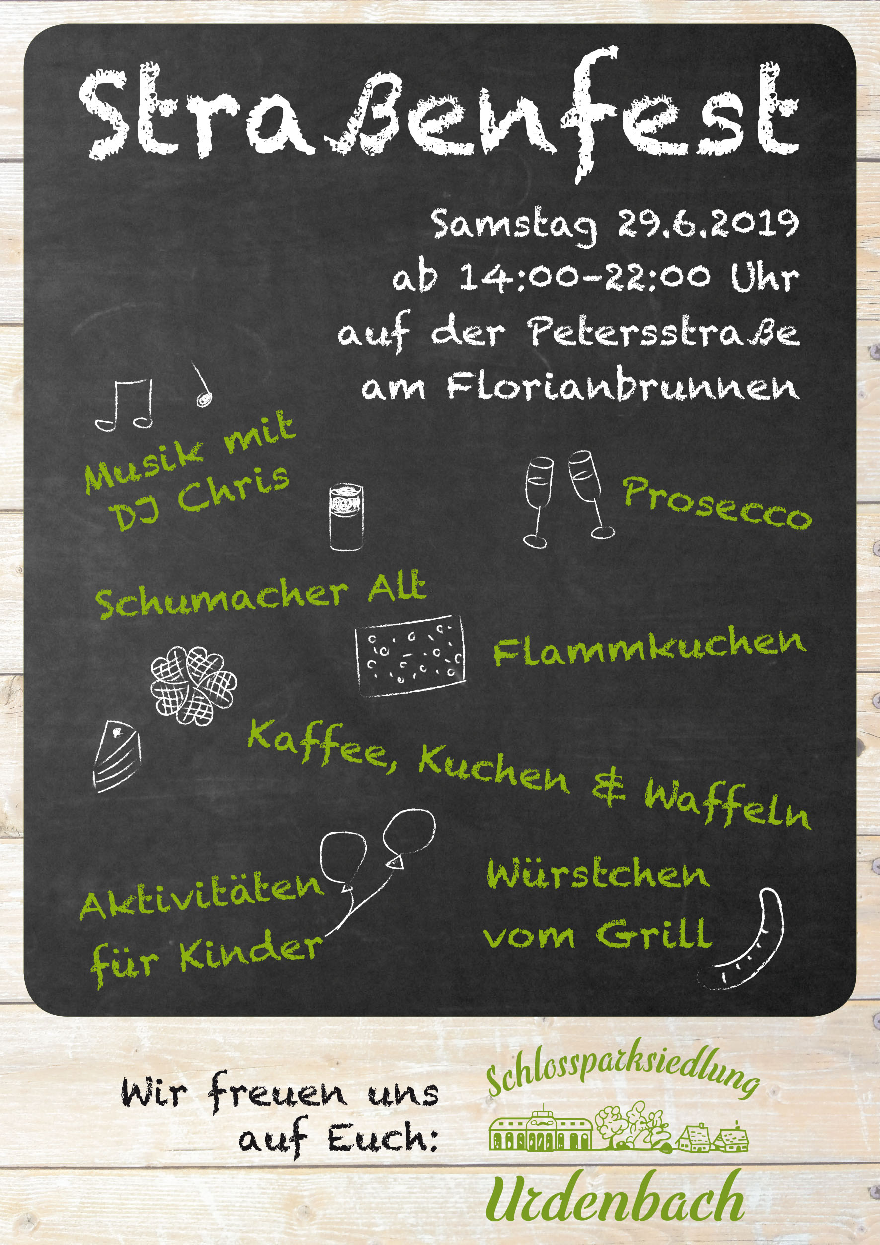 Straßenfest der Schloßparksiedlung - Allgemeiner Bürgerverein Urdenbach ...